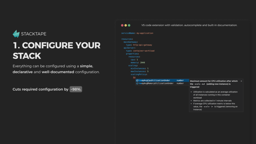 Meet Stacktape: your DevOps team in a single tool. - StartupYard